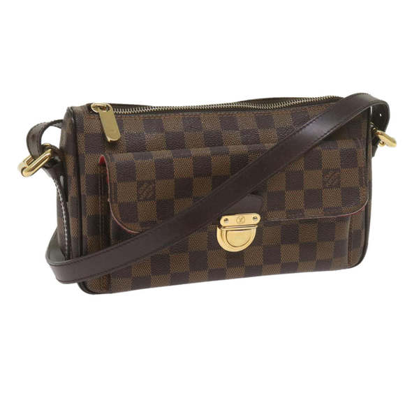 Louis Vuitton | Bags | Louis Vuitton Damier Ebene Ravello Gm Shoulder ...